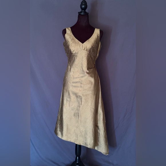 Robin Jordan | Dresses | Robin Jordan Golden Dress 6 | Poshmark